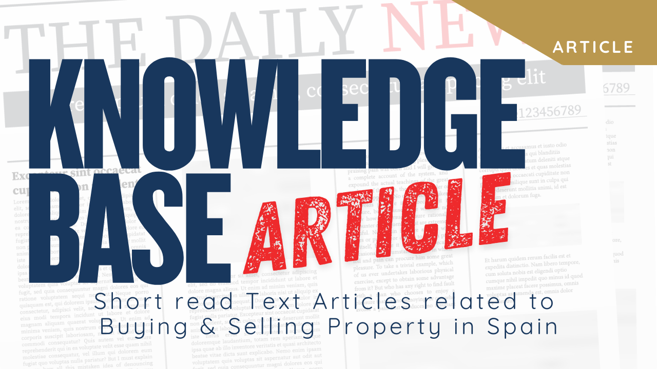 Article 39: IBI (Suma) Tax in Spain: What Every Propert